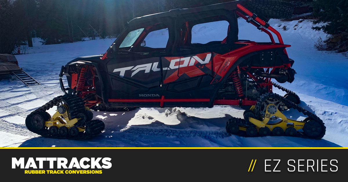 EZ Series Track Systems for ATVs & UTVs | Mattracks
